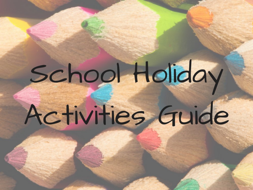 School Holiday Activities Guide - In the Cove