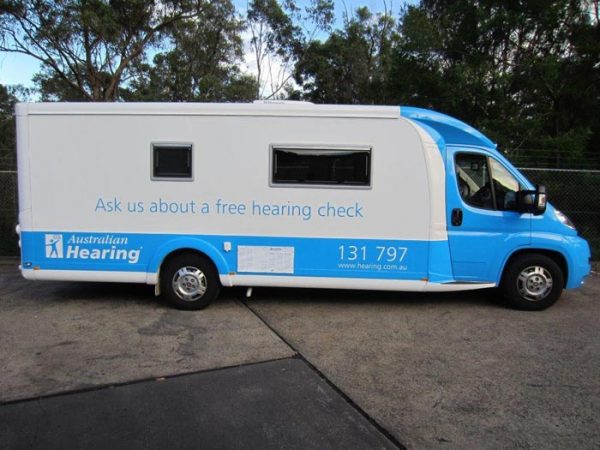 Australian Hearing Van - In the Cove