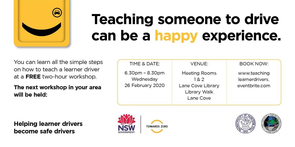 Teaching Your Learner Driver Workshop - In the Cove