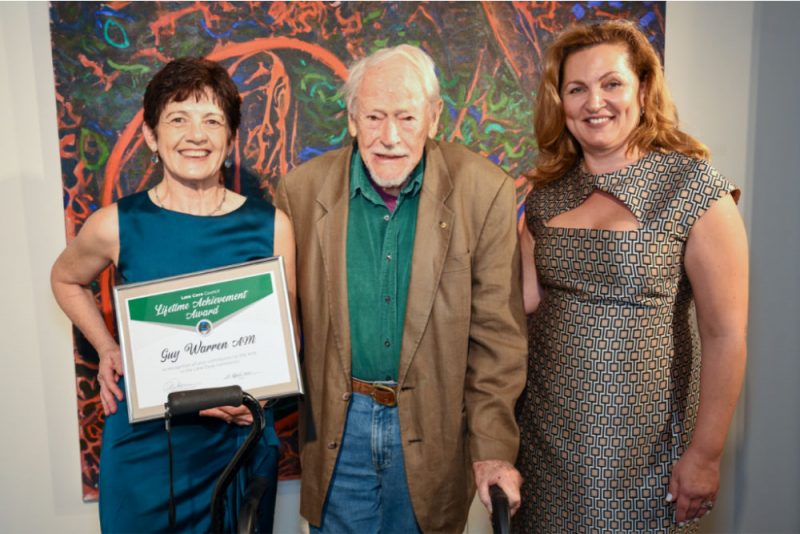 Portrait of Lane Cove Artist, Centenarian and Archibald alumnus Guy ...