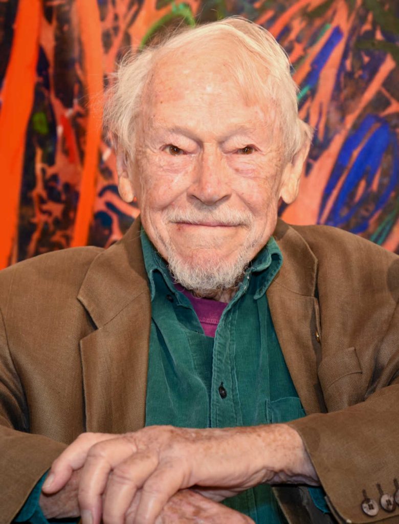 Portrait of Lane Cove Artist, Centenarian and Archibald alumnus Guy ...