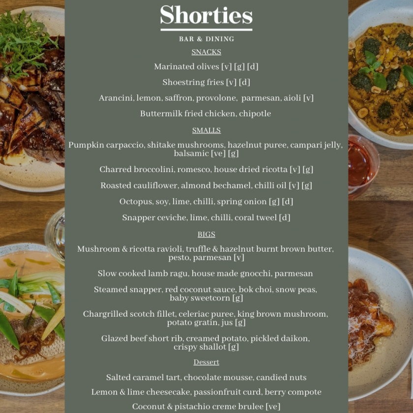 You Must Try Shorties Bar & Dining New Menu - In the Cove