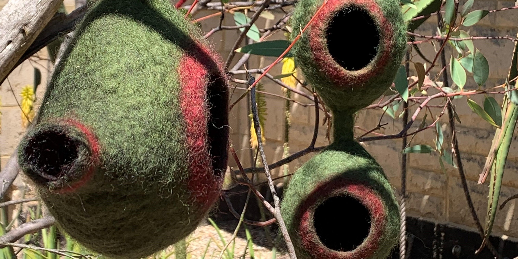 Felt Workshop - Make a hanging pod - In the Cove