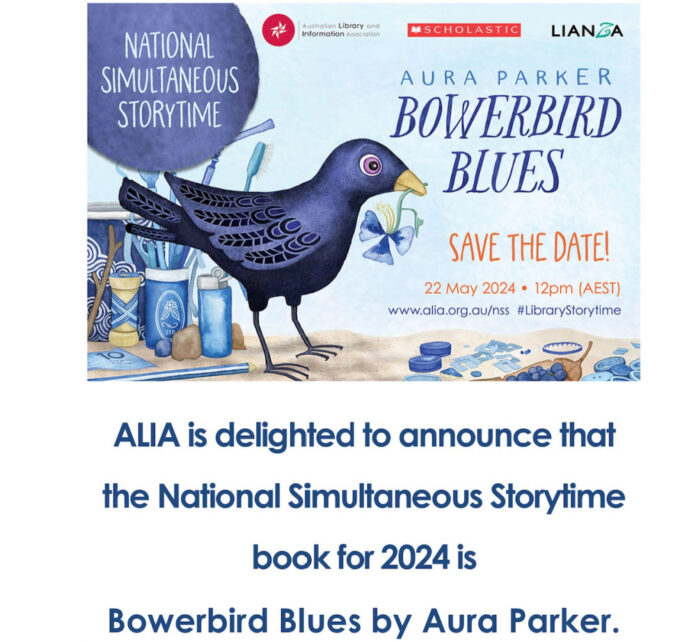 Lane Cove Local Author and Illustrator, Aura Parker Bowerbird Blues ...