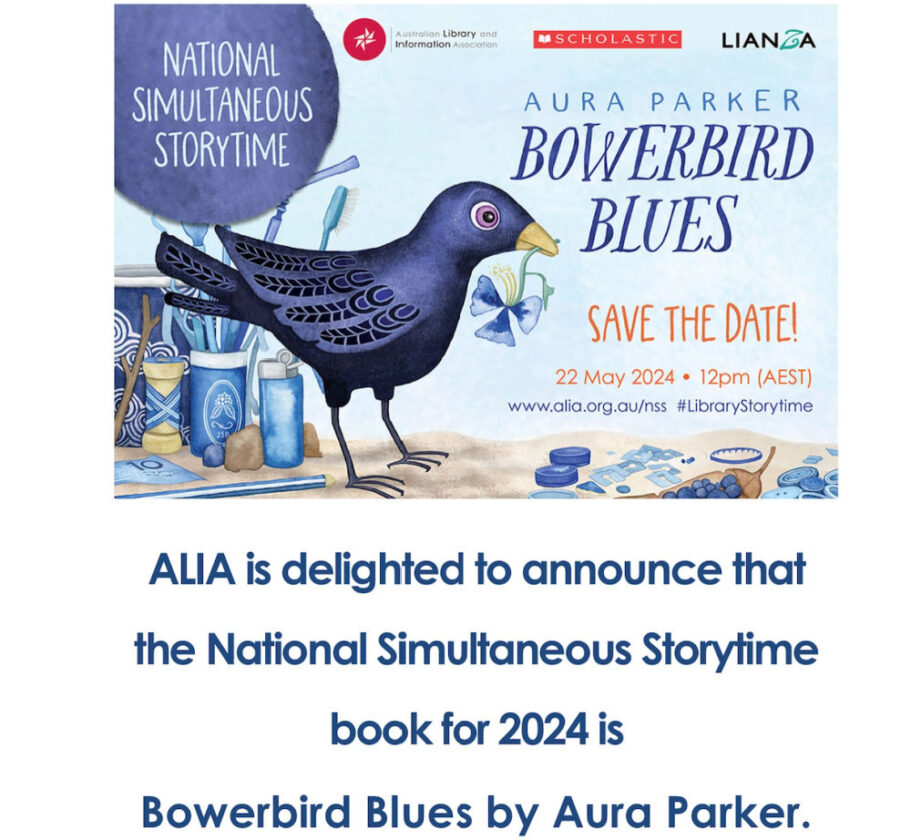 Lane Cove Local Author and Illustrator, Aura Parker Bowerbird Blues ...