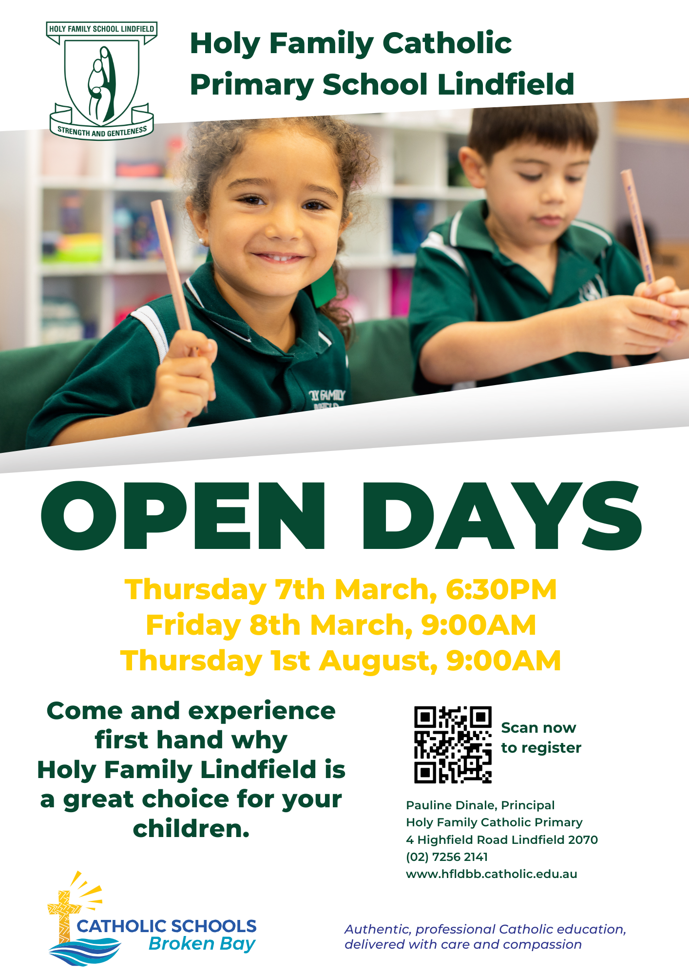 Holy Family Catholic Primary School_Open Day 2024 Flyer - In the Cove