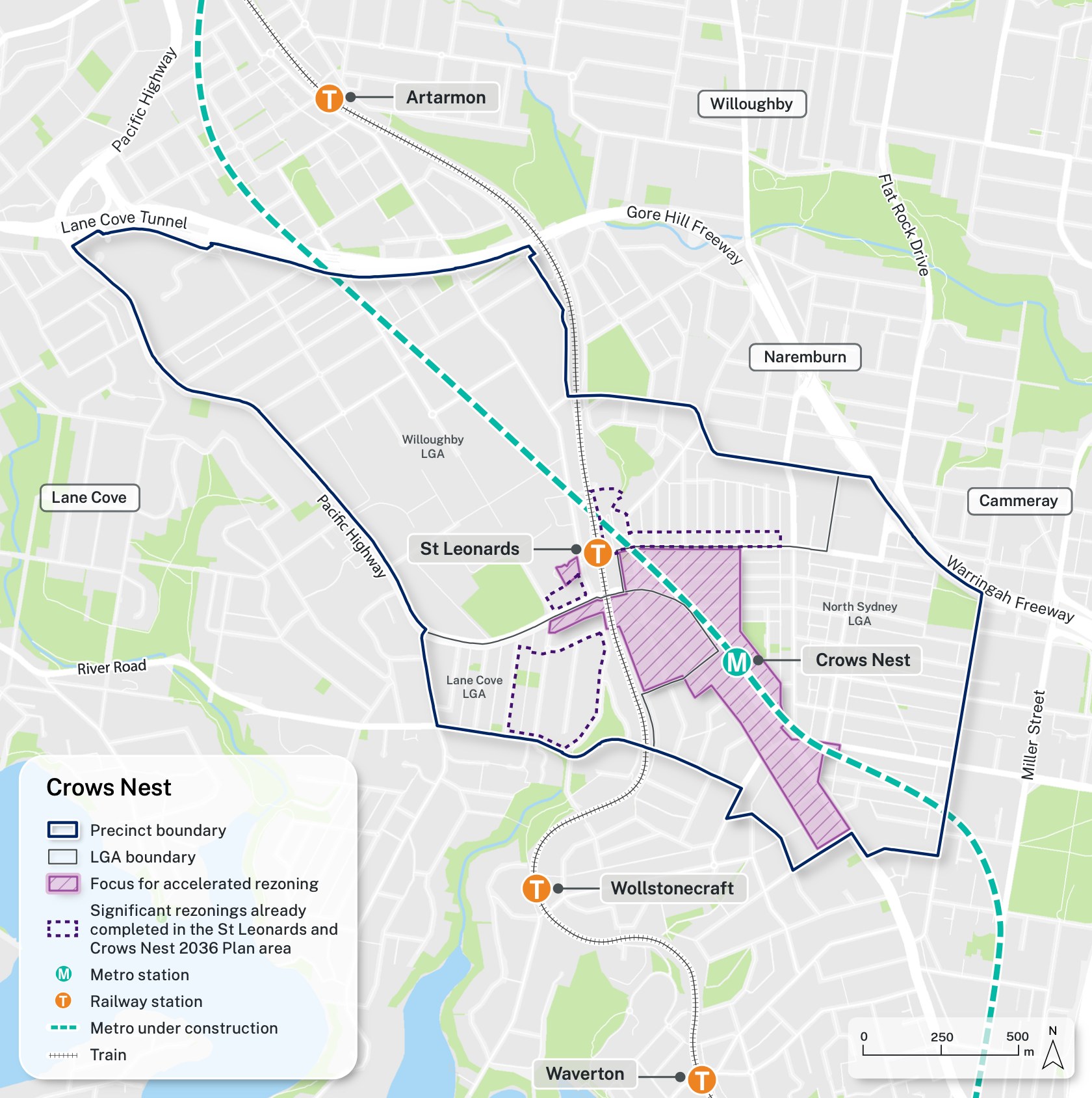 TOD Medium low density housing - In the Cove